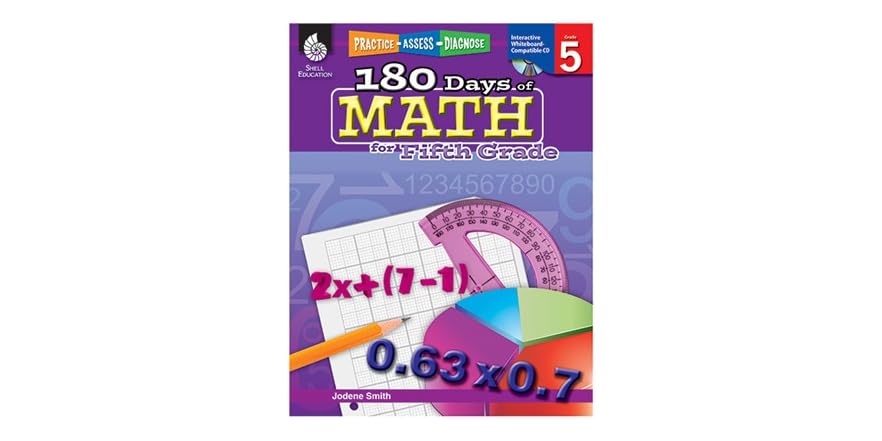 180 Days of Math for Fifth Grade (180 Days of Practice)