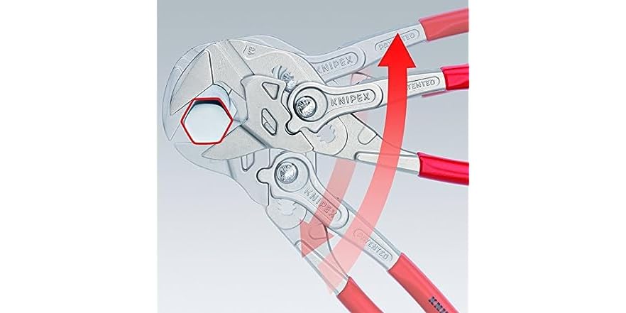KNIPEX Tools - 3 Pc Pliers Wrench Set - 6, 7, 10