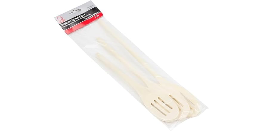 Chef Craft Select Maple Slotted Spoon Set