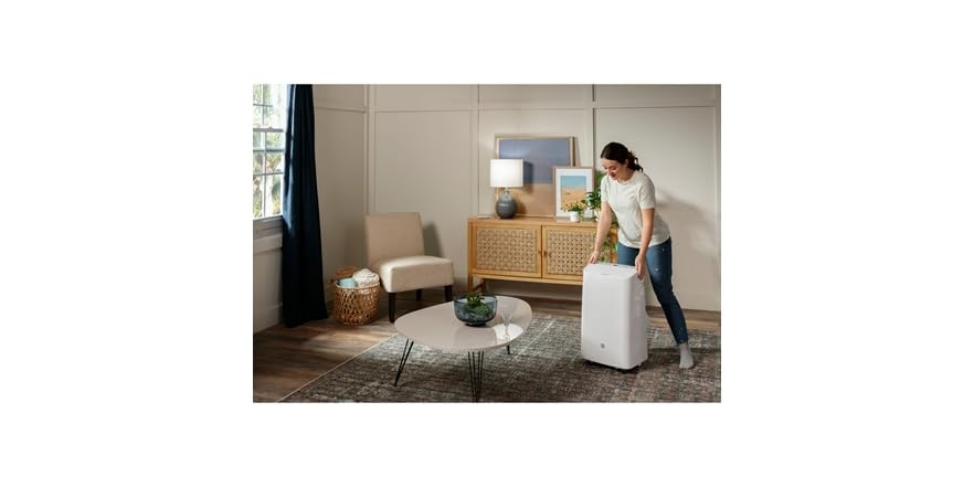 GE 350 sqft Portable AC with Dehumidifier