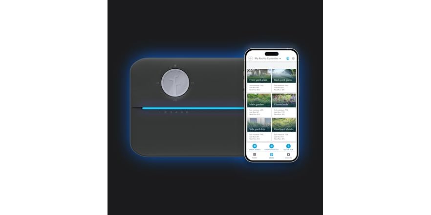 Rachio Gen 3 Smart Sprinkler Controller, 6 Zones