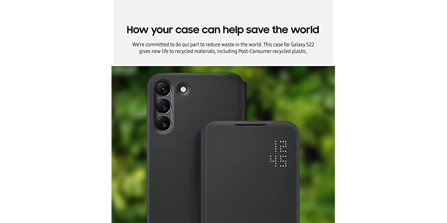 Samsung Galaxy S22 LED View Phone Case