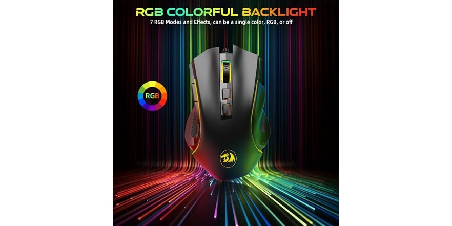 Redragon M602 RGB Wired Gaming Mouse