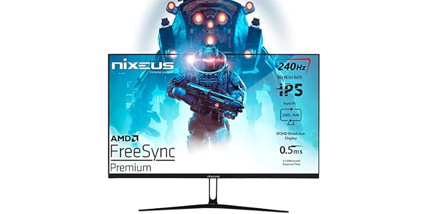 Nixeus EDG 27" Gaming Monitor 240Hz