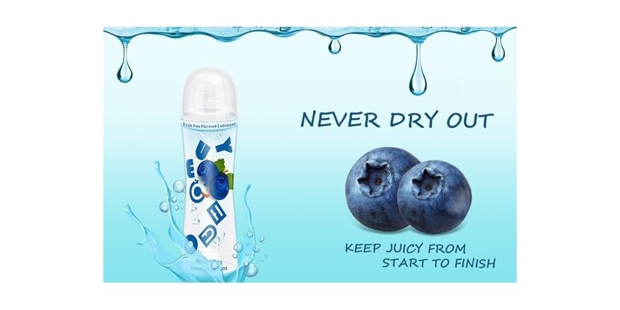 4PK Edible Lube Fruit Flavor