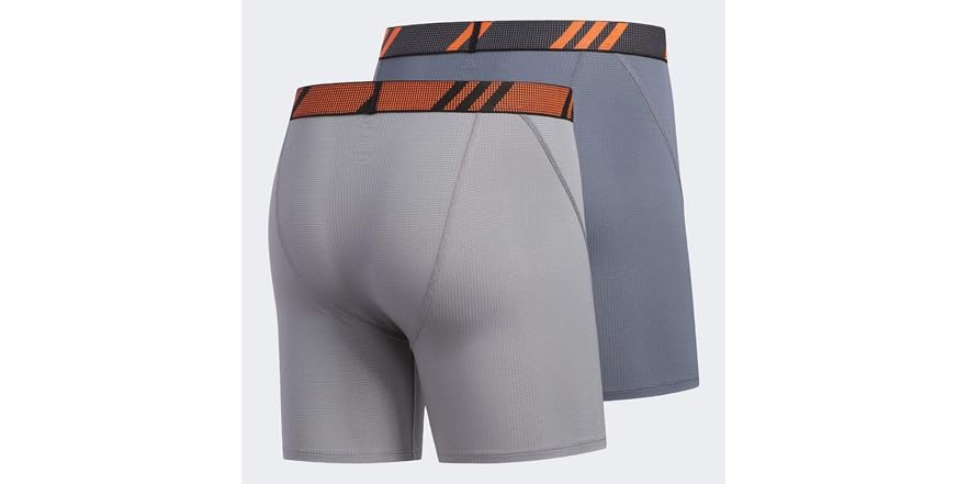adidas Men's Sport Mesh Boxer Briefs 2Pk