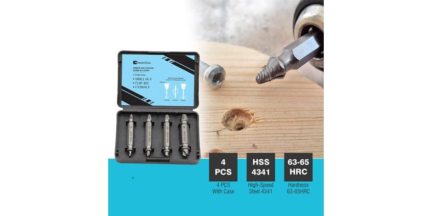 EasyOut Damaged Screw Extractor Kit