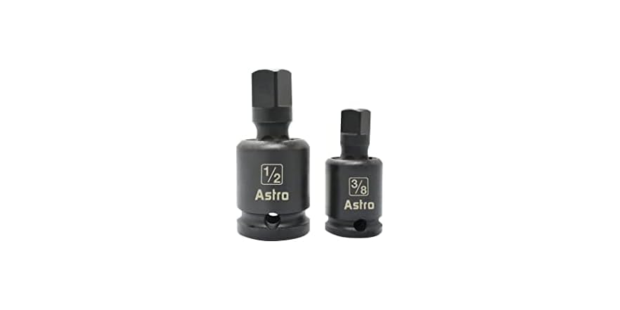 Astro Tools 3/8 & 1/2" Pinless Joint Imp Adapters