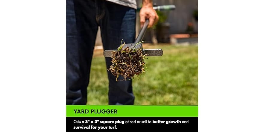 Yard Butler Sod Plugger