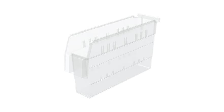 Plastic Nesting Shelf Bin Boxes, 8 Bins