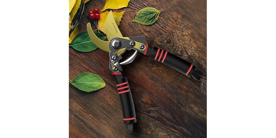 JiveSnip Professional Titanium Garden Shears