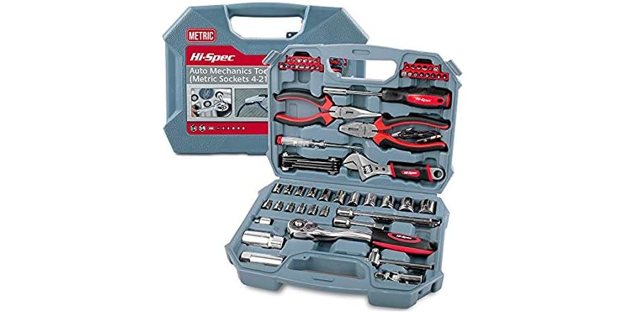 Hi-Spec Hi-Spec Car Tool Kit, DT30016M, Auto Mec