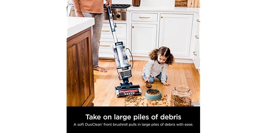 Shark AZ3002 Stratos Upright Vacuum with DuoClean PowerFins (NEW: OPEN BOX)