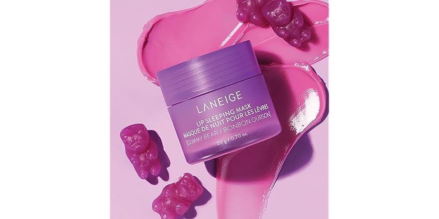 (3 Pack) LANEIGE Lip Sleeping Mask Gummy Bear
