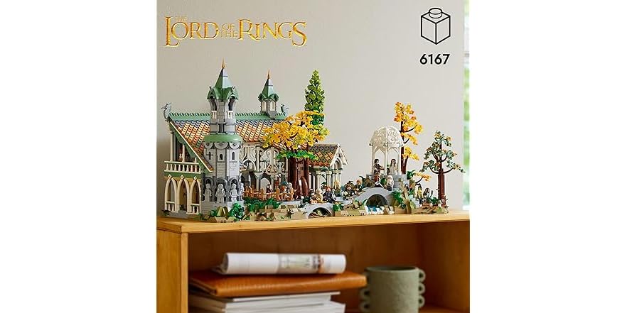 LEGO Icons Rivendell Building Model Kit
