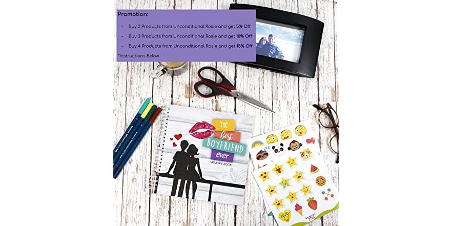 Best Boyfriend Ever Memory Book