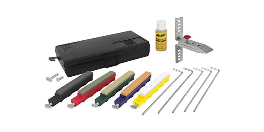 Lansky Deluxe 5-Stone Sharpening System