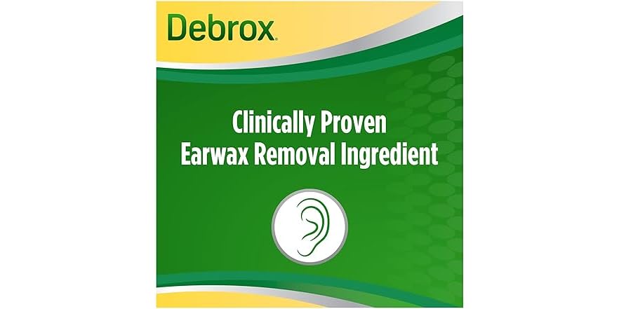 Debrox Ear Wax Removal Drops 0.5 Fl Oz