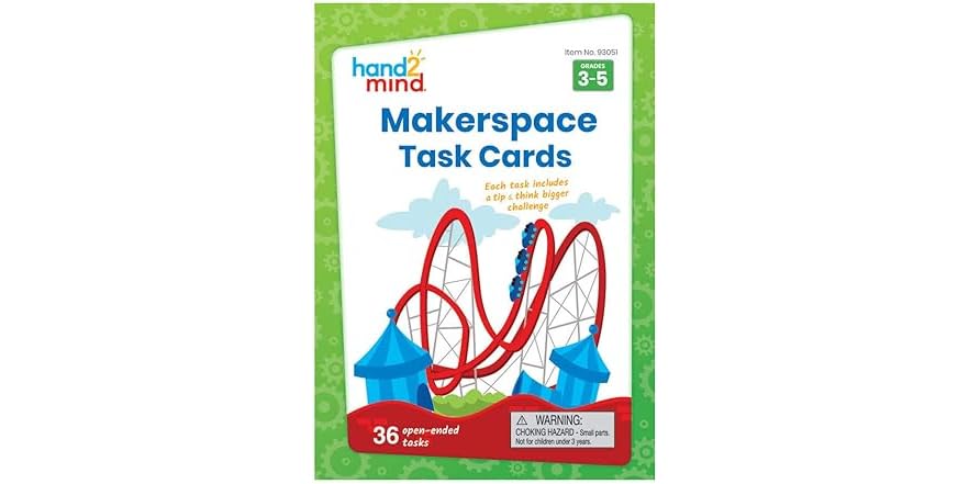 hand2mind STEM Makerspace Task Cards