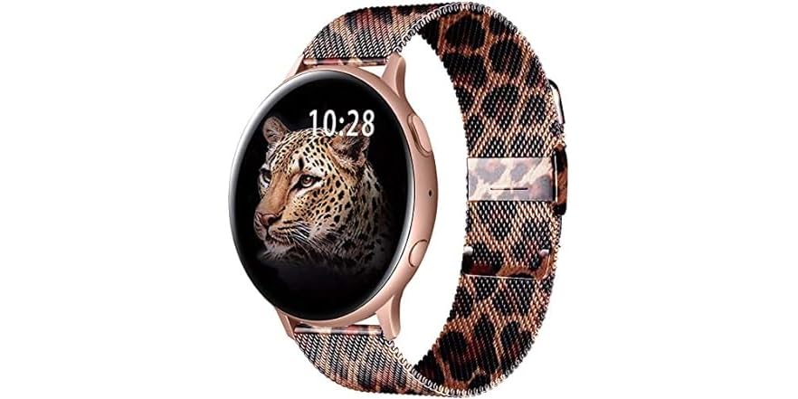 Morsey 20mm Watch Band (Leopard grain)