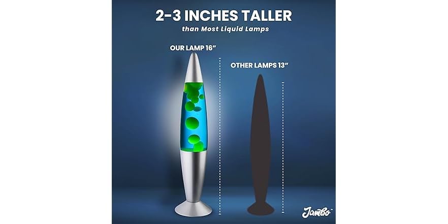 16" Liquid Motion Magma Lamp