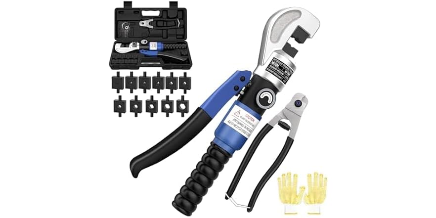 CKE CKE 10 Ton Hydraulic Crimping Tool, Hyd