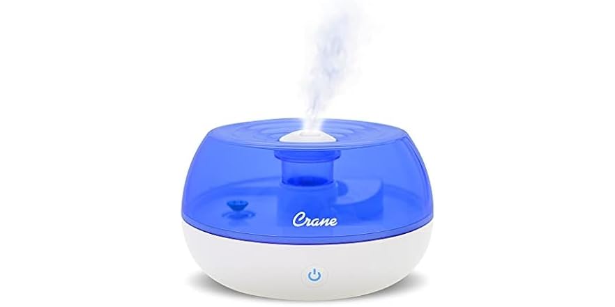 Crane Personal Ultrasonic Cool Mist Travel Humidifier