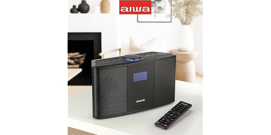 (NEW) AIWA Wireless Speaker & Radio