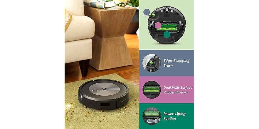 iRobot Roomba j7 (7150) Wi-Fi Connected Robot Vacuum