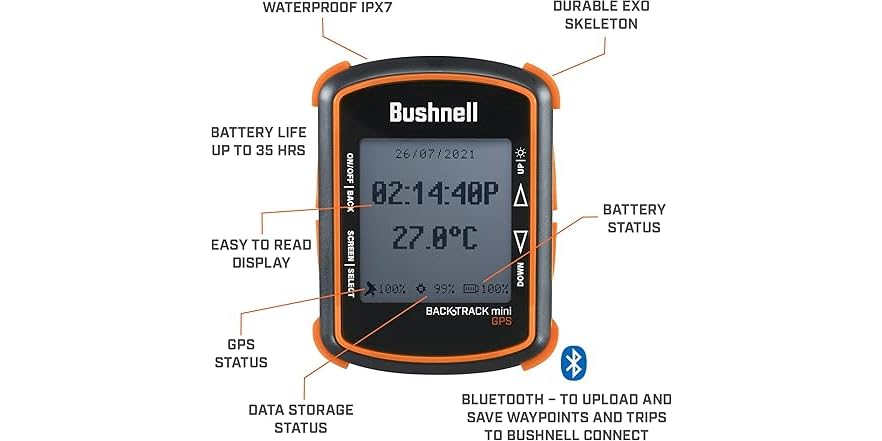 Bushnell BackTrack Mini GPS Navigation WP