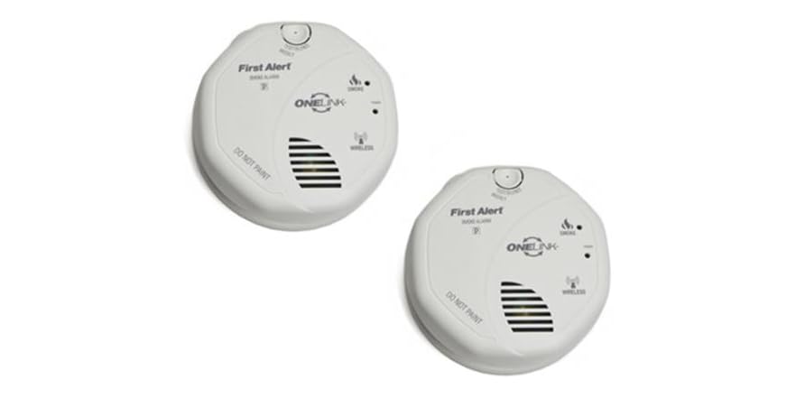 First Alert ONELINK Wireless Smoke Alarm - 2 Pack