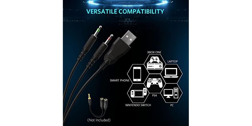 Fiodio Gaming Headset