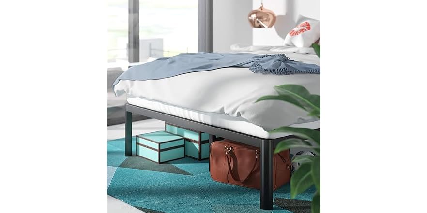 ZINUS Van 16in Metal Platform Bed Frame
