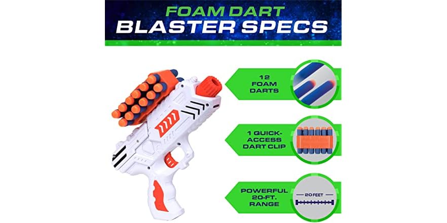 AstroShot Blasting Game w/ Floating Orb Targets