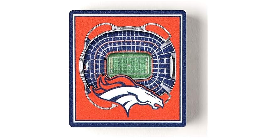 Denver Broncos Stadium Magnets