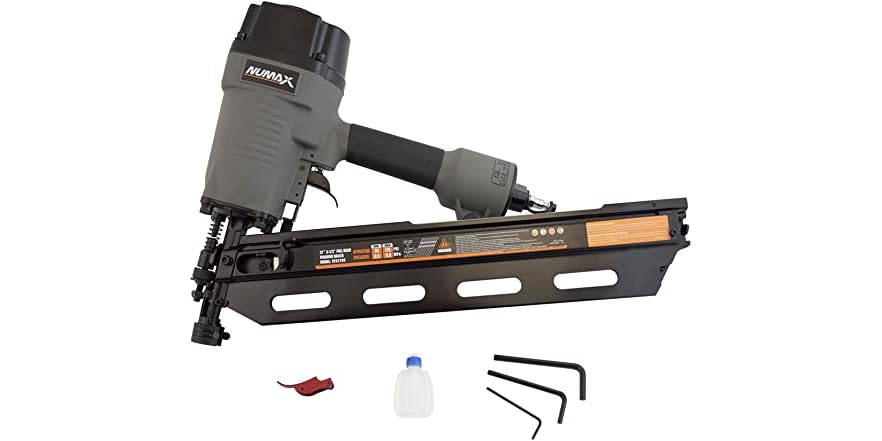 NuMax Pneumatic 21 Degree Nail Gun
