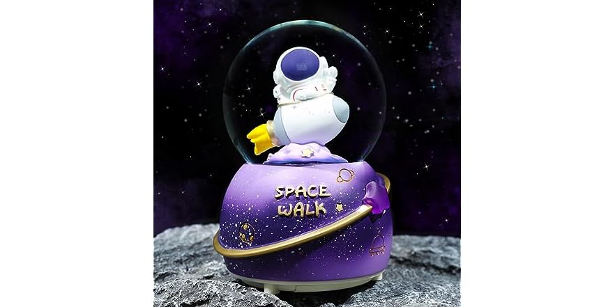 Astronaut Snow Globes for Kids,80MM