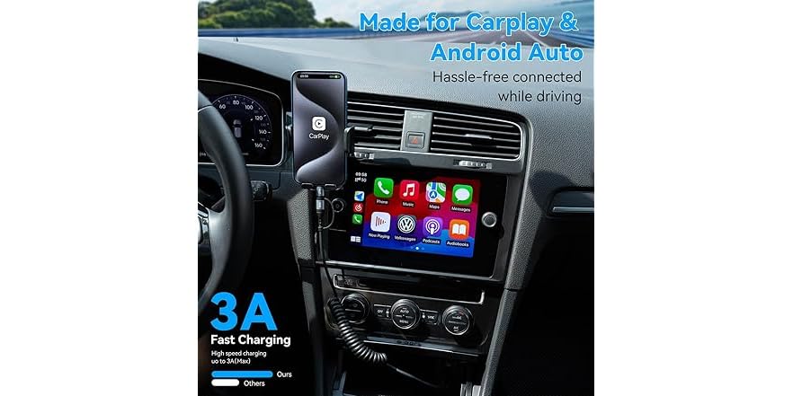 Miger 4FT Coiled 4-in-1 Charging Cable