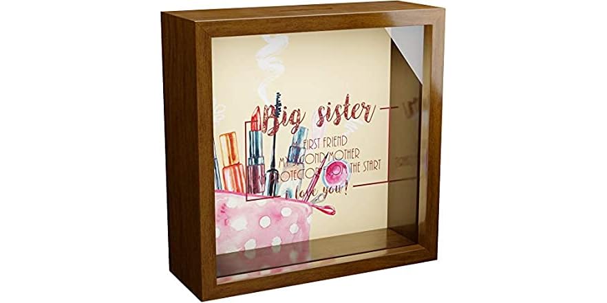 JEEM 6x6x2 Shadow Box with Glass Front