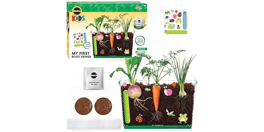 Creative Kids Miracle GRO Root Viewer Garden Kit
