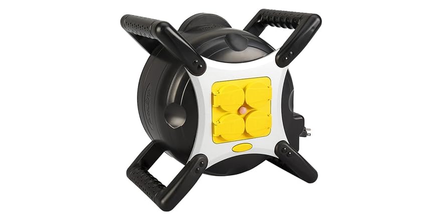 Designcord Auto Rewind Extension Cord Reels