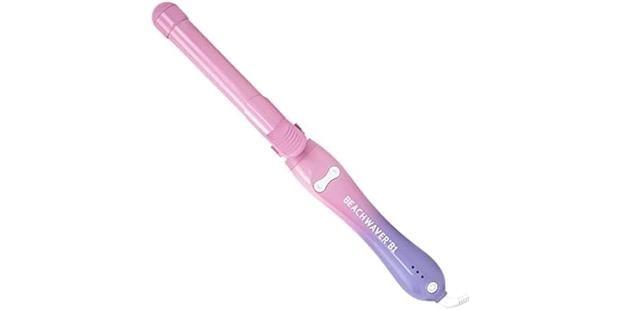 Beachwaver B1 Rotating Curling Iron in Pink Sunset