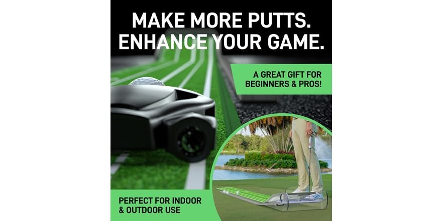 Perfect Practice Indoor Golf Putting Green Acrylic