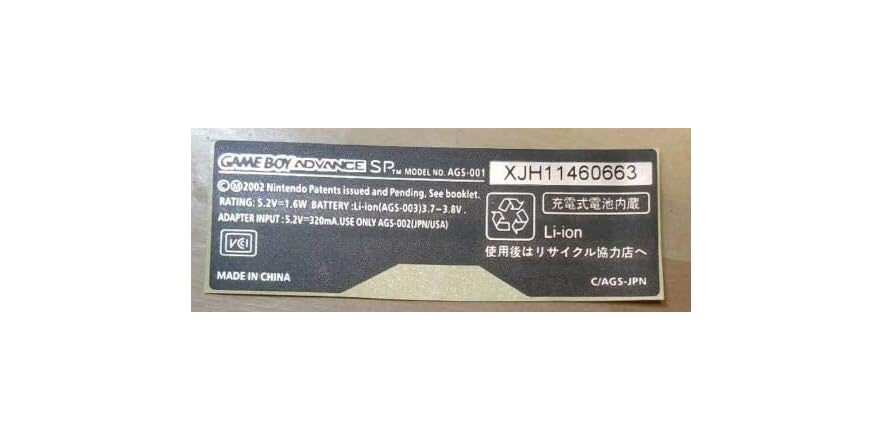 Replacement Sticker Label Tag Marking