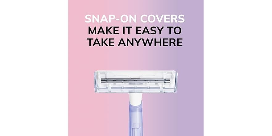 BIC Silky Touch Women's Disposable Razors, With 2 Blades