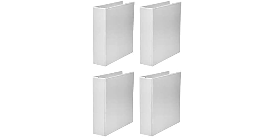 Amazon Basics Heavy-Duty D-Ring Binder - 2 Inch