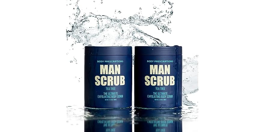 (2 Pack) Body Prescriptions Body Scrub for Men-2 Pack Ultimate ...