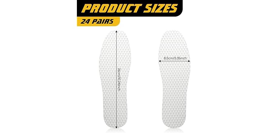 24 Pairs Disposable Shoe Liners