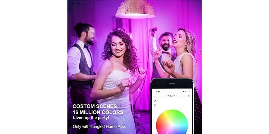 Sengled Smart LED Bulb, Multicolor 2-Pack