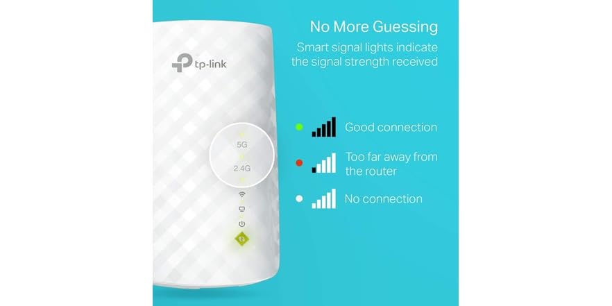 TP-Link AC750 Wi-Fi Range Extender (2-Pack)